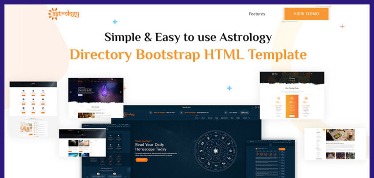 Best Astrology Website Templates and Themes - ThemesLay