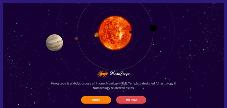 Best Astrology Website Templates and Themes - ThemesLay