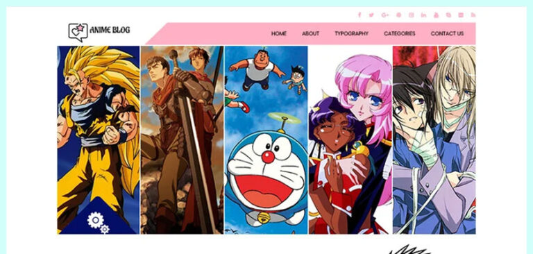 Best Anime and Manga Blogs Theme - ThemesLay