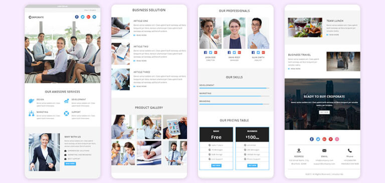 Best Newsletter template for your email marketing - Themeslay