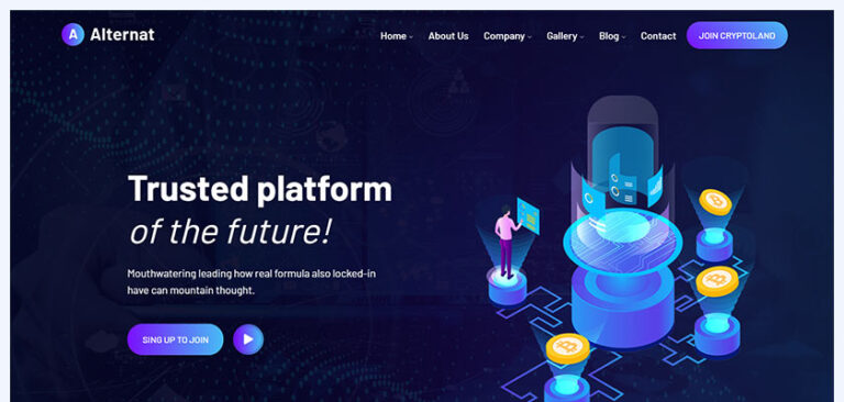 Trending Cryptocurrency WordPress Website Themes - ThemesLay