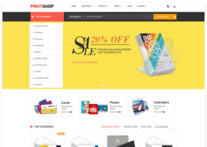 Print Shop WordPress Themes Premium Download - Themeslay