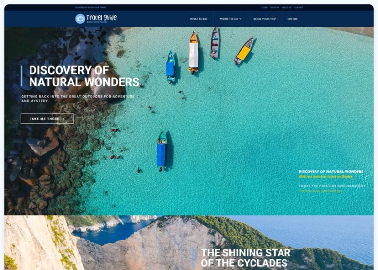 Travel WordPress website themes premium and free download