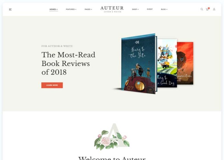 Book Reviews Website Templates and Themes download