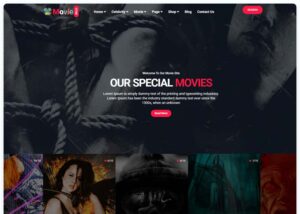 TV Channel Website Themes & premium Templates free download