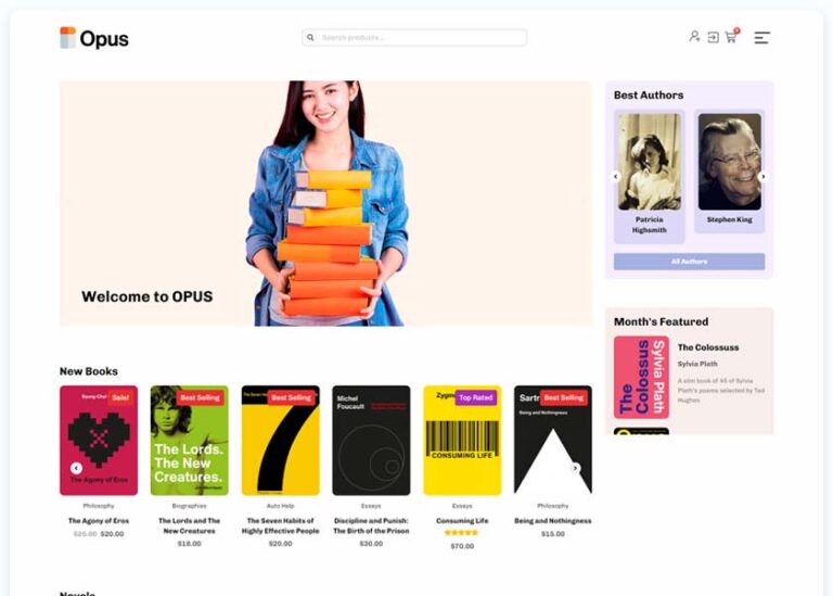 Book Reviews Website Templates and Themes download