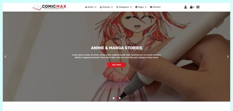 Best Anime and Manga Blogs Theme - ThemesLay