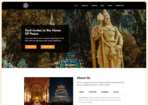 Hinduism Templates for hindu religion and hindu temple website