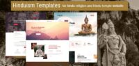 Hinduism Templates for hindu religion and hindu temple website
