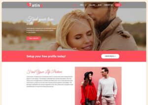 Top Dating web Templates download for dating website - Themes