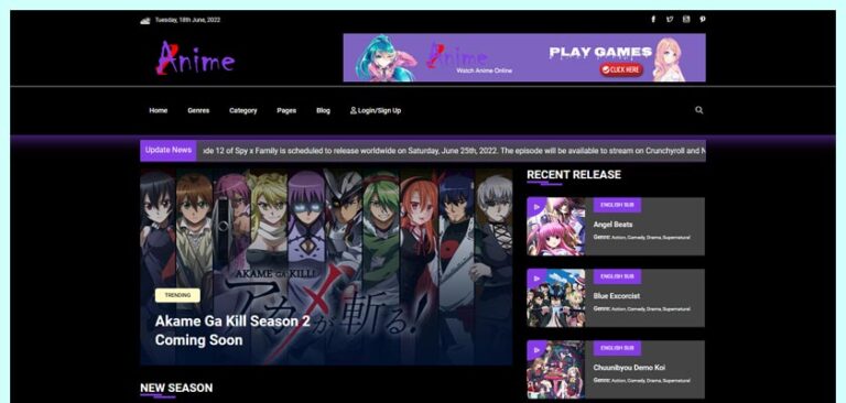 Best Anime and Manga Blogs Theme - ThemesLay