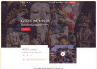 Hinduism Templates for hindu religion and hindu temple website