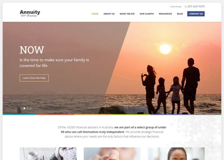 Download best Retirement Planning website Templates and Themes
