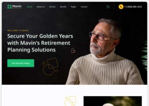 Download best Retirement Planning website Templates and Themes