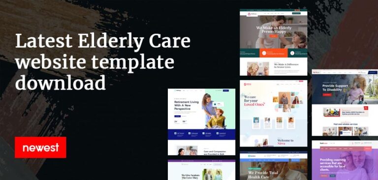 Latest Elderly Care website template download - Website Templates ...