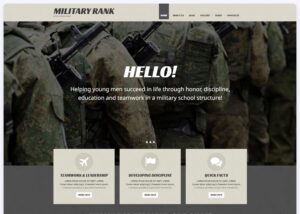Latest beautiful Military Website Templates and Themes - Website ...