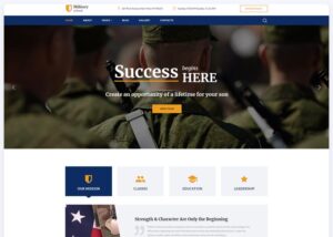 Latest beautiful Military Website Templates and Themes - Website ...