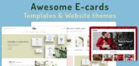 Awesome E-cards Templates & Website themes - Website Templates ...