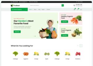 Top Grocery Store Website template and Themes - Website Templates ...