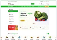 Top Grocery Store Website template and Themes - Website Templates ...
