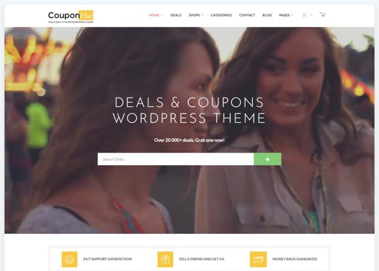 Fully Functional Affiliate's Website & WordPress Themes - Website ...